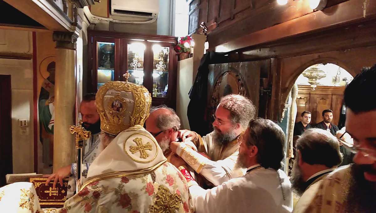 Ο ΜΗΤΡΟΠΟΛΙΤΗΣ ΜΑΣ κ. ΝΕΚΤΑΡΙΟΣ ΠΡΟΕΞΗΡΧΕ ΤΗΣ ΠΑΝΗΓΥΡΕΩΣ ΤΟΥ ΝΑΟΥ ΜΑΣ ...